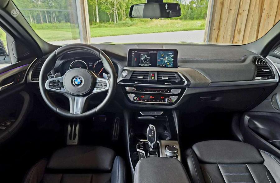White BMW X4 2018 in Utena, with an engine capacity of 2.00 L and mileage of 216 thousand km for 27500 €, photo 20 on AUTOMOTO.COM.LV