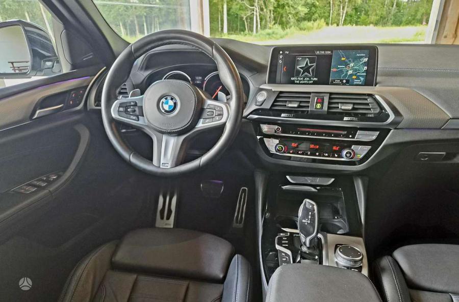 White BMW X4 2018 in Utena, with an engine capacity of 2.00 L and mileage of 216 thousand km for 27500 €, photo 21 on AUTOMOTO.COM.LV