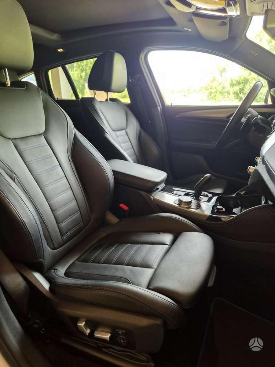 White BMW X4 2018 in Utena, with an engine capacity of 2.00 L and mileage of 216 thousand km for 27500 €, photo 24 on AUTOMOTO.COM.LV