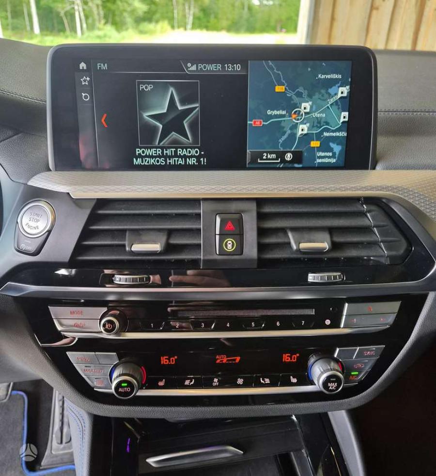 White BMW X4 2018 in Utena, with an engine capacity of 2.00 L and mileage of 216 thousand km for 27500 €, photo 28 on AUTOMOTO.COM.LV