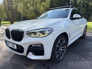 White BMW X4 2018 in Riga, with an engine capacity of 2.00 L and mileage of 235 thousand km for 26500 €, photo 4 on AUTOMOTO.COM.LV