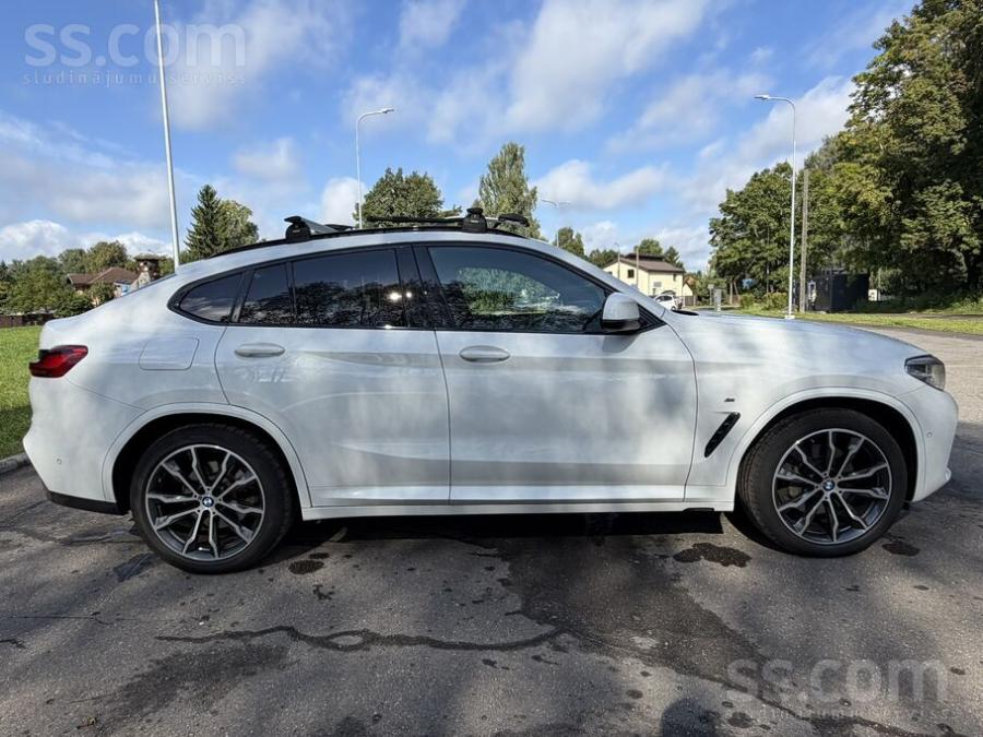 White BMW X4 2018 in Riga, with an engine capacity of 2.00 L and mileage of 235 thousand km for 26500 €, photo 5 on AUTOMOTO.COM.LV