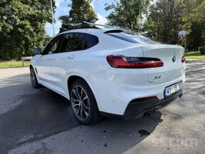 White BMW X4 2018 in Riga, with an engine capacity of 2.00 L and mileage of 235 thousand km for 26500 €, photo 6 on AUTOMOTO.COM.LV
