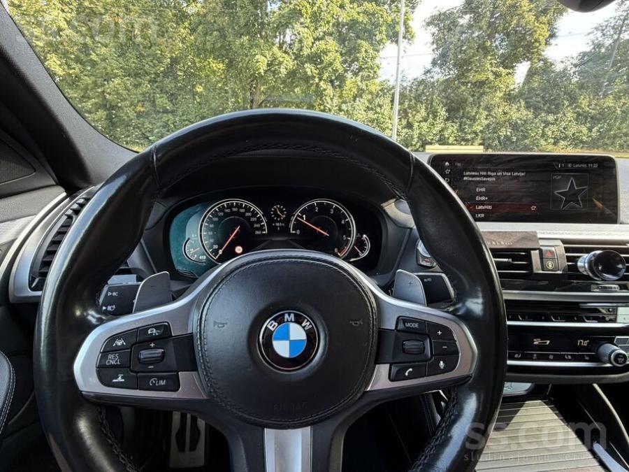White BMW X4 2018 in Riga, with an engine capacity of 2.00 L and mileage of 235 thousand km for 26500 €, photo 9 on AUTOMOTO.COM.LV