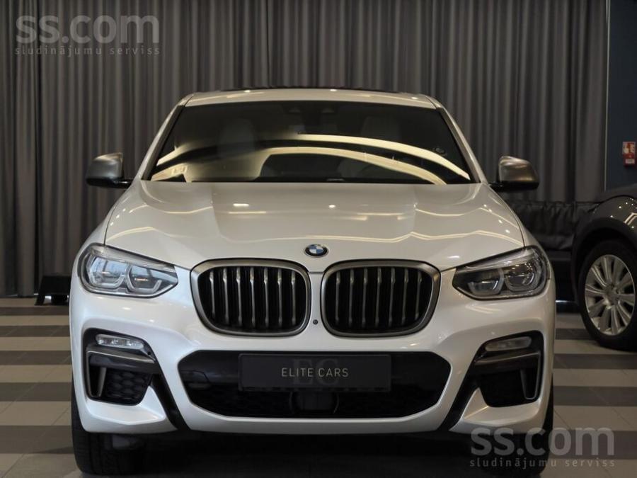 White BMW X4 2018 in Riga, with an engine capacity of 3.00 L and mileage of 225 thousand km for 29990 €, photo 3 on AUTOMOTO.COM.LV