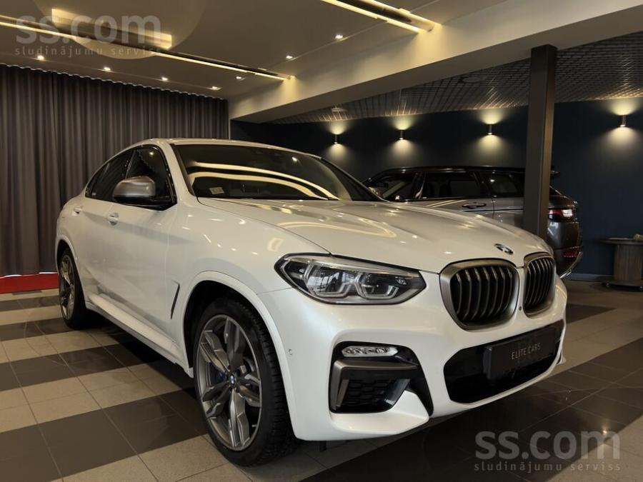 White BMW X4 2018 in Riga, with an engine capacity of 3.00 L and mileage of 225 thousand km for 29990 €, photo 4 on AUTOMOTO.COM.LV
