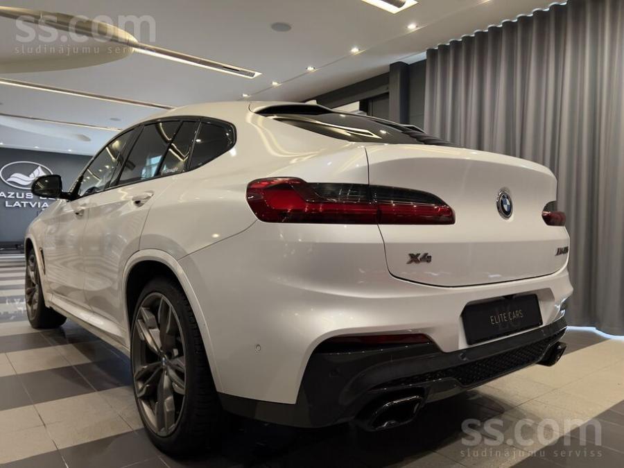 White BMW X4 2018 in Riga, with an engine capacity of 3.00 L and mileage of 225 thousand km for 29990 €, photo 6 on AUTOMOTO.COM.LV