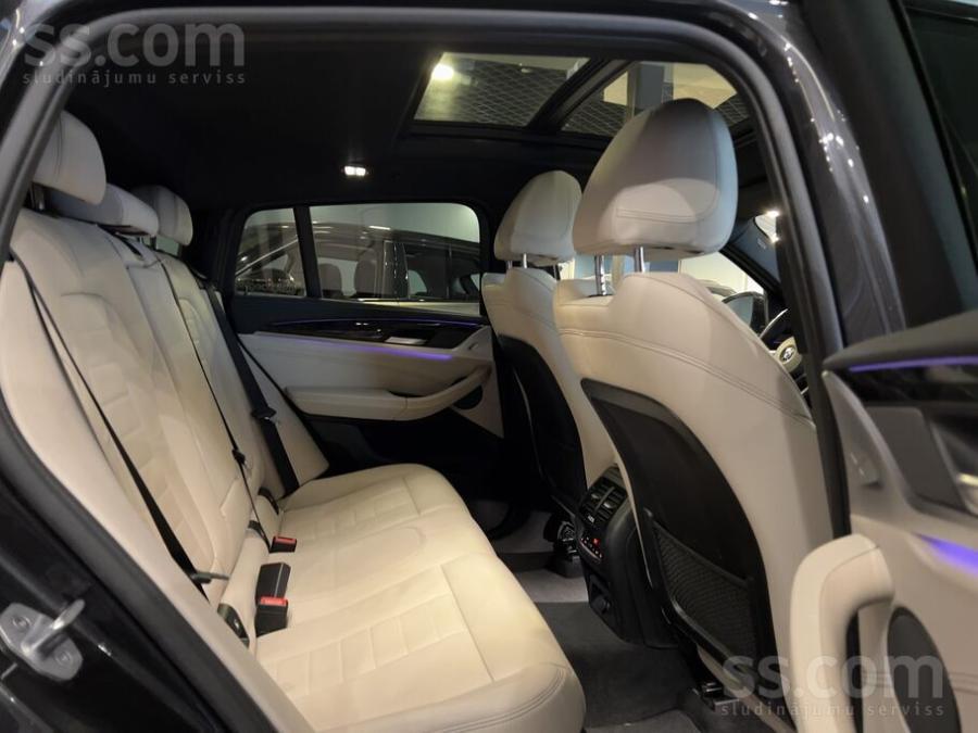 White BMW X4 2018 in Riga, with an engine capacity of 3.00 L and mileage of 225 thousand km for 29990 €, photo 17 on AUTOMOTO.COM.LV