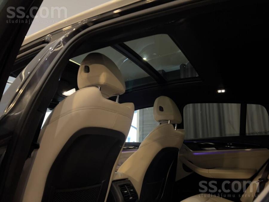 White BMW X4 2018 in Riga, with an engine capacity of 3.00 L and mileage of 225 thousand km for 29990 €, photo 19 on AUTOMOTO.COM.LV