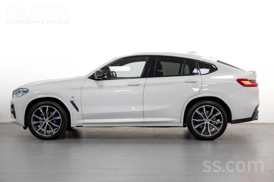 White BMW X4 2019 in Riga, with an engine capacity of 3.00 L and mileage of 158 thousand km for 34900 €, photo 8 on AUTOMOTO.COM.LV