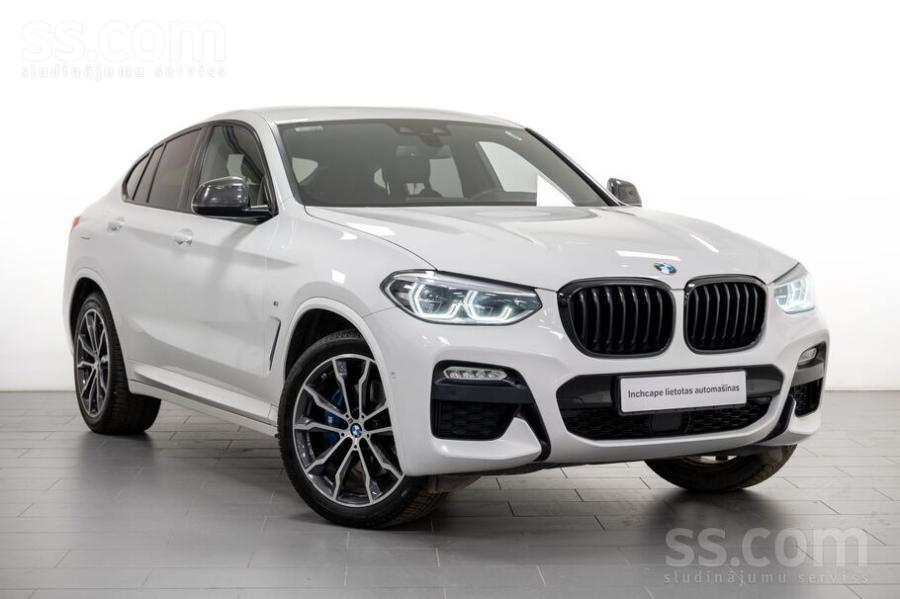 White BMW X4 2019 in Riga, with an engine capacity of 3.00 L and mileage of 158 thousand km for 34900 €, photo 14 on AUTOMOTO.COM.LV