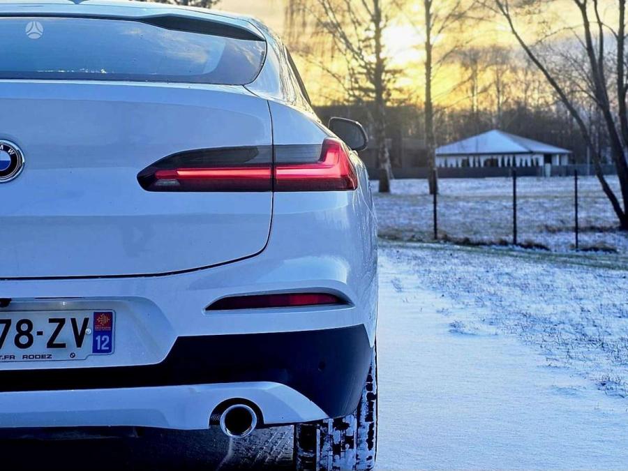 Balts BMW X4 2019 Tauragė, ar dzinēja tilpumu 2.00 L un nobraukumu 196 tūkst. km par 19900 €, foto 11 vietnē AUTOMOTO.COM.LV
