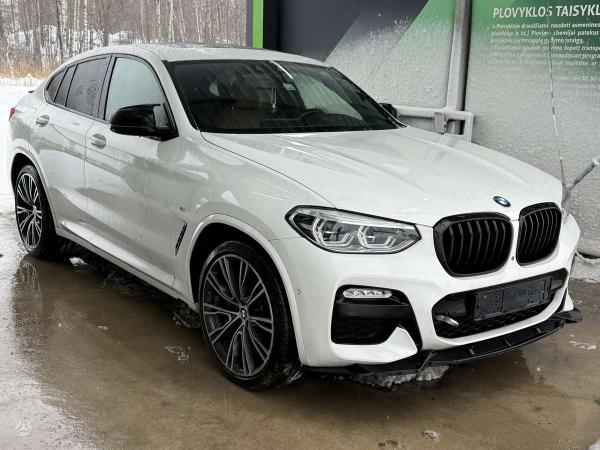 Balts BMW X4 2019 Utena, ar dzinēja tilpumu 2.00 L un nobraukumu 140 tūkst. km par 23300 €, foto 1 vietnē AUTOMOTO.COM.LV
