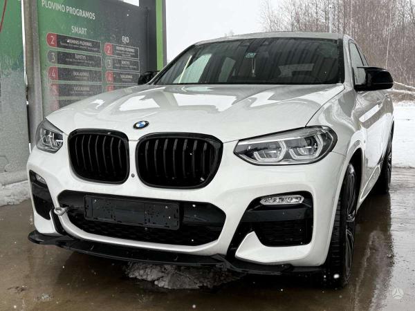 Balts BMW X4 2019 Utena, ar dzinēja tilpumu 2.00 L un nobraukumu 140 tūkst. km par 23300 €, foto 3 vietnē AUTOMOTO.COM.LV