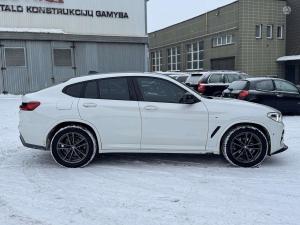 White BMW X4 2019 in Vilnius, with an engine capacity of 2.00 L and mileage of 270 thousand km for 23850 €, photo 4 on AUTOMOTO.COM.LV