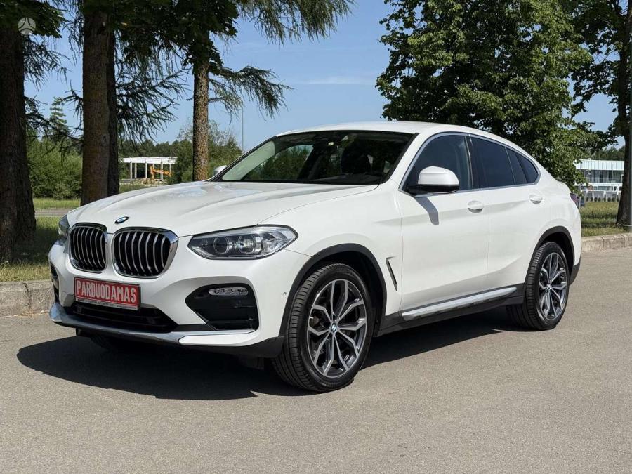 Balts BMW X4 2019 Panevēža, ar dzinēja tilpumu 2.00 L un nobraukumu 227 tūkst. km par 23990 €, foto 4 vietnē AUTOMOTO.COM.LV