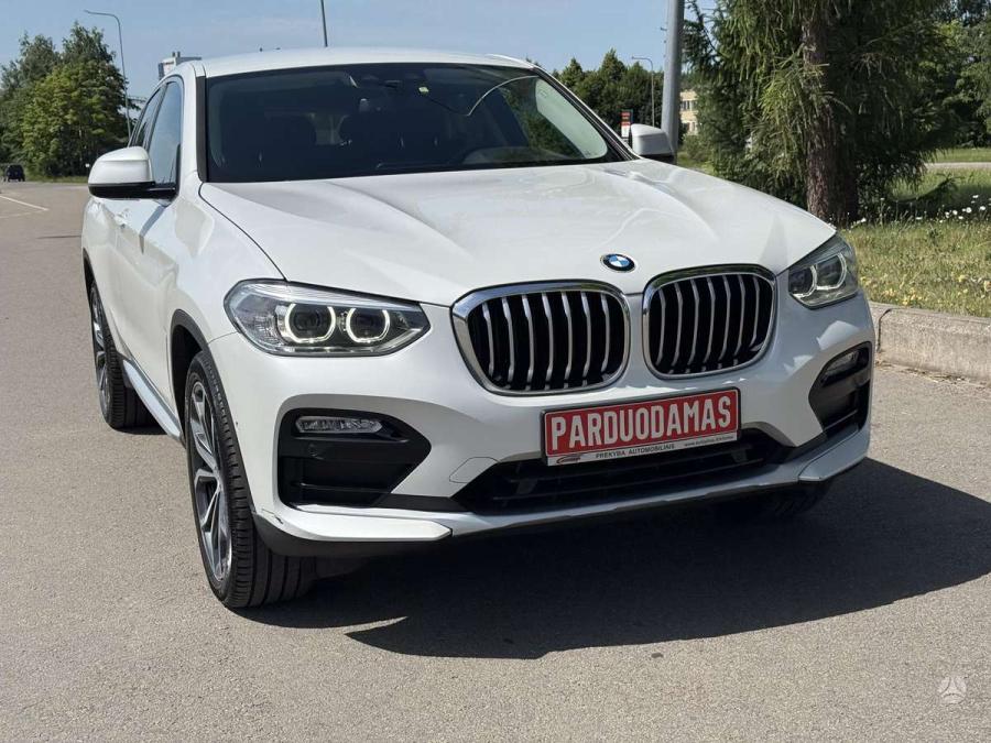 Balts BMW X4 2019 Panevēža, ar dzinēja tilpumu 2.00 L un nobraukumu 227 tūkst. km par 23990 €, foto 8 vietnē AUTOMOTO.COM.LV