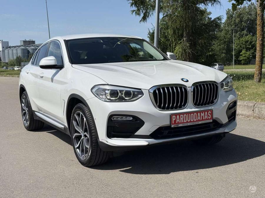 Balts BMW X4 2019 Panevēža, ar dzinēja tilpumu 2.00 L un nobraukumu 227 tūkst. km par 23990 €, foto 9 vietnē AUTOMOTO.COM.LV