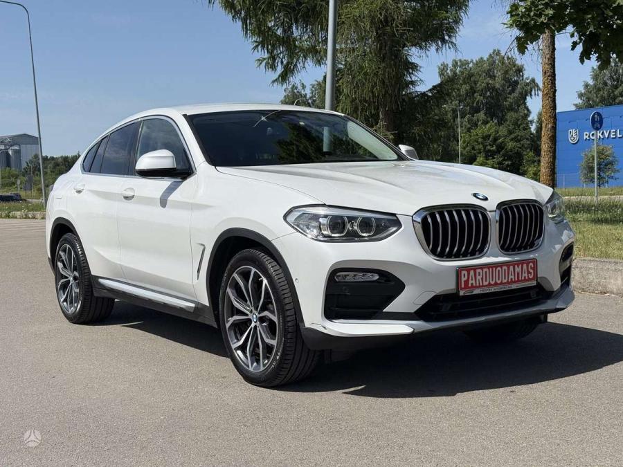 Balts BMW X4 2019 Panevēža, ar dzinēja tilpumu 2.00 L un nobraukumu 227 tūkst. km par 23990 €, foto 10 vietnē AUTOMOTO.COM.LV