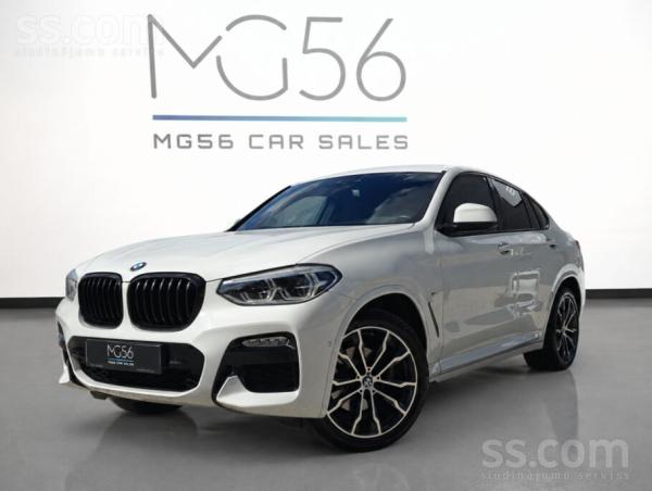 White BMW X4 2019 in Riga, with an engine capacity of 2.00 L and mileage of 160 thousand km for 29900 €, photo 1 on AUTOMOTO.COM.LV