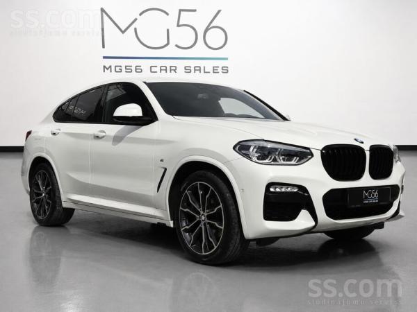 White BMW X4 2019 in Riga, with an engine capacity of 2.00 L and mileage of 160 thousand km for 29900 €, photo 2 on AUTOMOTO.COM.LV