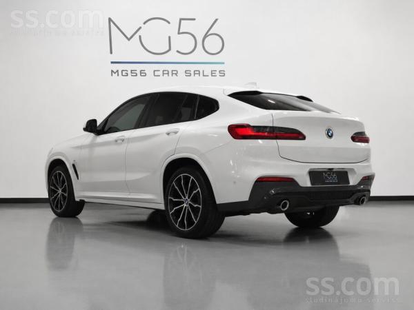 White BMW X4 2019 in Riga, with an engine capacity of 2.00 L and mileage of 160 thousand km for 29900 €, photo 4 on AUTOMOTO.COM.LV