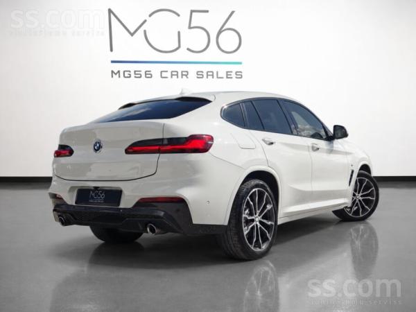 White BMW X4 2019 in Riga, with an engine capacity of 2.00 L and mileage of 160 thousand km for 29900 €, photo 5 on AUTOMOTO.COM.LV