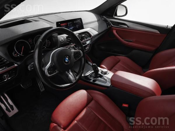 White BMW X4 2019 in Riga, with an engine capacity of 2.00 L and mileage of 160 thousand km for 29900 €, photo 8 on AUTOMOTO.COM.LV