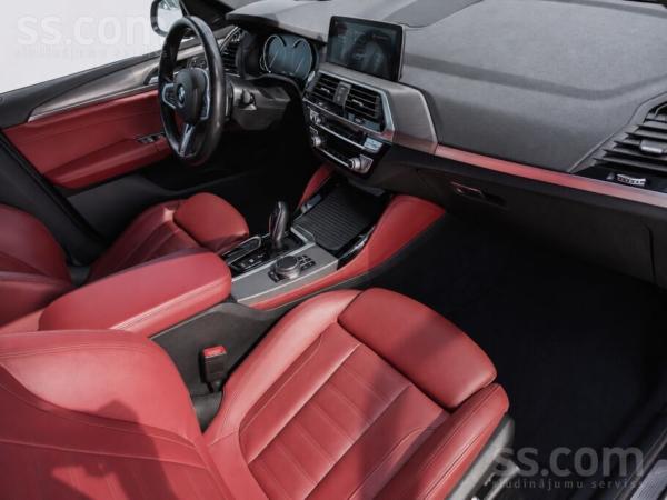 White BMW X4 2019 in Riga, with an engine capacity of 2.00 L and mileage of 160 thousand km for 29900 €, photo 9 on AUTOMOTO.COM.LV
