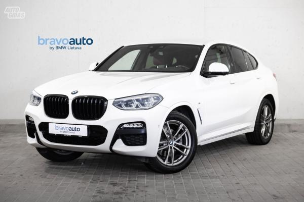 White BMW X4 2019 in Vilnius, with an engine capacity of 2.00 L and mileage of 139 thousand km for 31871 €, photo 1 on AUTOMOTO.COM.LV