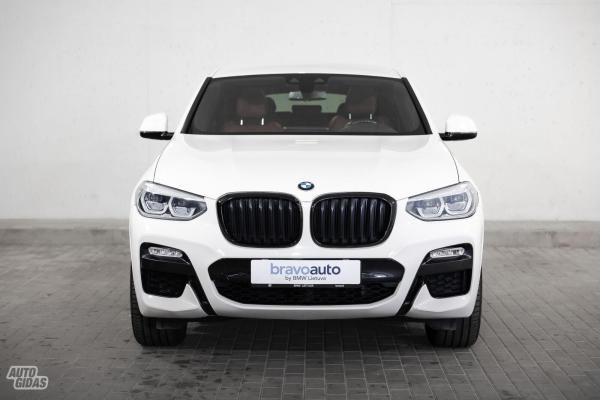 White BMW X4 2019 in Vilnius, with an engine capacity of 2.00 L and mileage of 139 thousand km for 31871 €, photo 3 on AUTOMOTO.COM.LV
