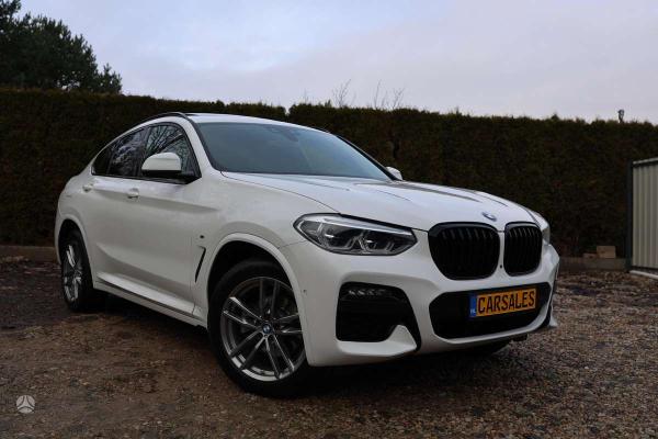 White BMW X4 2020 in Alytus, with an engine capacity of 2.00 L and mileage of 164 thousand km for 34500 €, photo 2 on AUTOMOTO.COM.LV