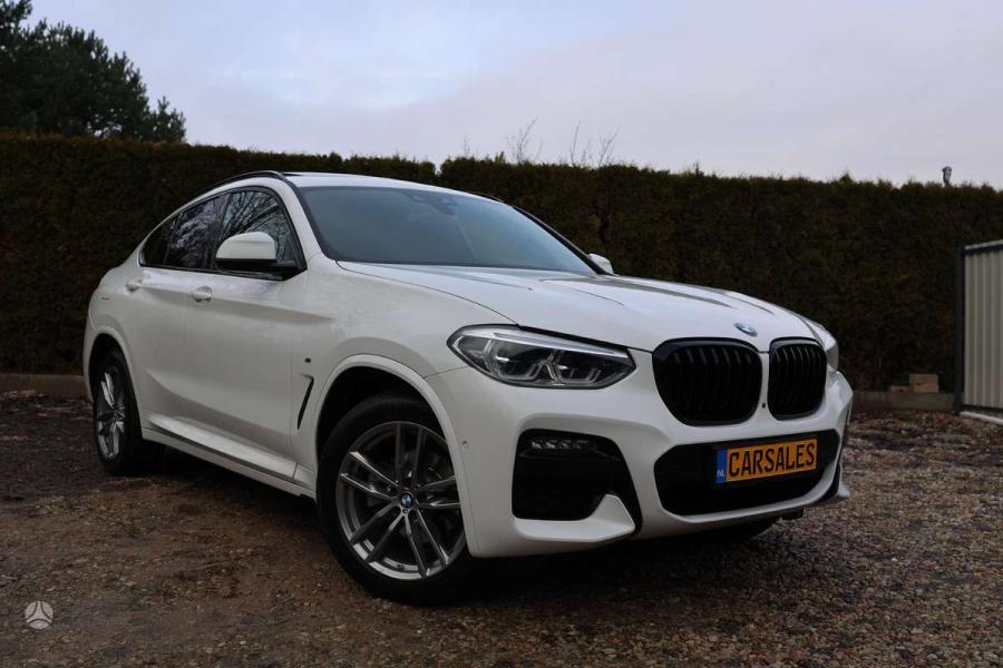 Balts BMW X4 2020 Alīta, ar dzinēja tilpumu 2.00 L un nobraukumu 164 tūkst. km par 34500 €, foto 2 vietnē AUTOMOTO.COM.LV