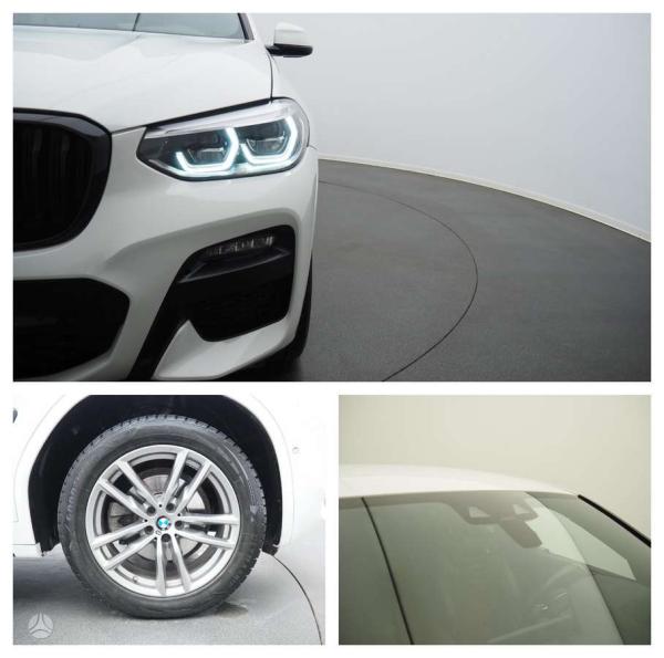 White BMW X4 2020 in Vilnius, with an engine capacity of 2.00 L and mileage of 133 thousand km for 33500 €, photo 7 on AUTOMOTO.COM.LV