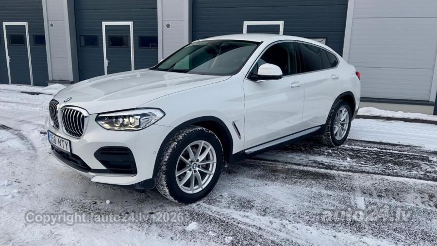 White BMW X4 2021 in Tallinn, with an engine capacity of 2.00 L and mileage of 84 thousand km for 39800 €, photo 1 on AUTOMOTO.COM.LV