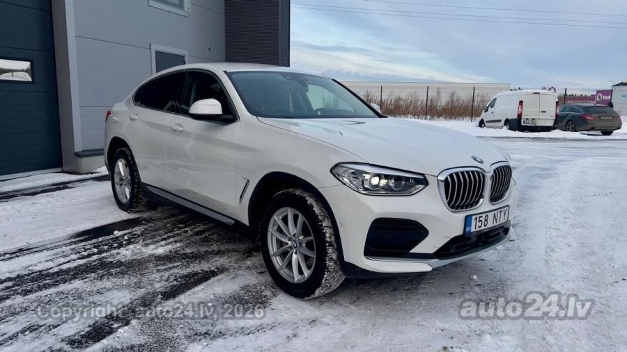 Balts BMW X4 2021 Tallina, ar dzinēja tilpumu 2.00 L un nobraukumu 84 tūkst. km par 39800 €, foto 2 vietnē AUTOMOTO.COM.LV