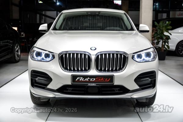 White BMW X4 2021 in Tallinn, with an engine capacity of 2.00 L and mileage of 84 thousand km for 39900 €, photo 2 on AUTOMOTO.COM.LV