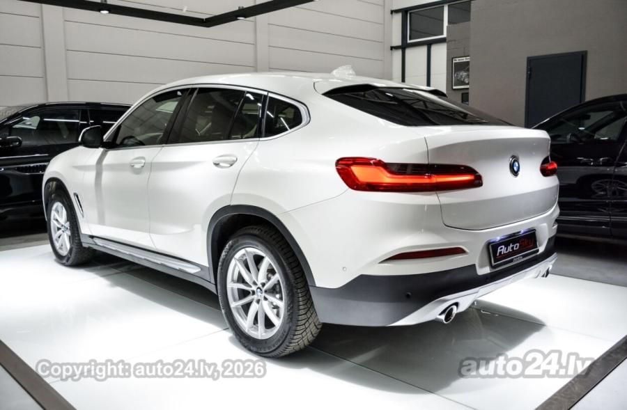 White BMW X4 2021 in Tallinn, with an engine capacity of 2.00 L and mileage of 84 thousand km for 39900 €, photo 7 on AUTOMOTO.COM.LV