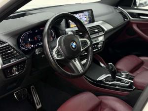 White BMW X4 2021 in Vilnius, with an engine capacity of 2.00 L and mileage of 58 thousand km for 36999 €, photo 9 on AUTOMOTO.COM.LV