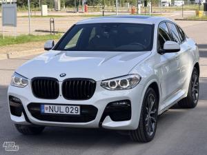 Balts BMW X4 2021 Viļņa, ar dzinēja tilpumu 2.00 L un nobraukumu 59 tūkst. km par 36000 €, foto  vietnē AUTOMOTO.COM.LV