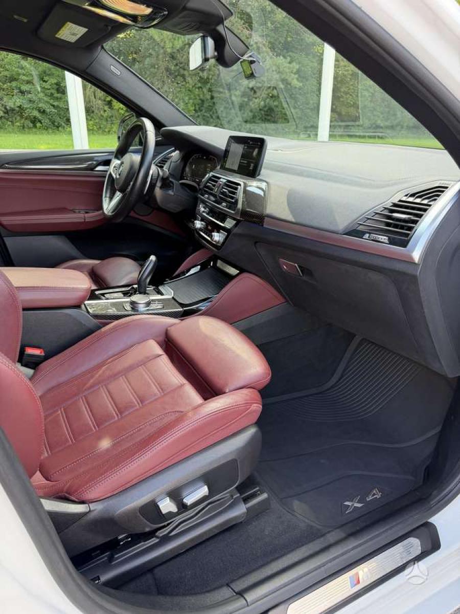 Balts BMW X4 2021 Viļņa, ar dzinēja tilpumu 2.00 L un nobraukumu 59 tūkst. km par 36000 €, foto 19 vietnē AUTOMOTO.COM.LV
