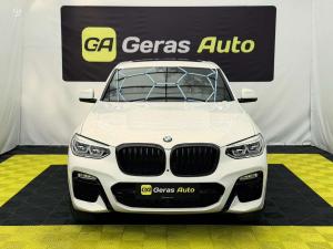 White BMW X4 2021 in Vilnius, with an engine capacity of 2.00 L and mileage of 58 thousand km for 36800 €, photo 8 on AUTOMOTO.COM.LV
