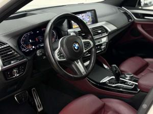 White BMW X4 2021 in Vilnius, with an engine capacity of 2.00 L and mileage of 58 thousand km for 36800 €, photo 9 on AUTOMOTO.COM.LV