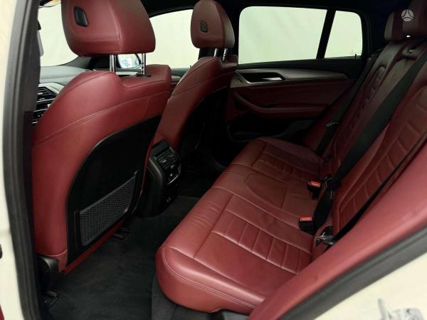 White BMW X4 2021 in Vilnius, with an engine capacity of 2.00 L and mileage of 58 thousand km for 36800 €, photo 10 on AUTOMOTO.COM.LV