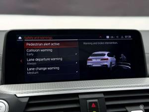 White BMW X4 2021 in Vilnius, with an engine capacity of 2.00 L and mileage of 58 thousand km for 36800 €, photo 28 on AUTOMOTO.COM.LV