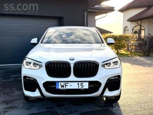 White BMW X4 2021 in Riga, with an engine capacity of 3.00 L and mileage of 80 thousand km for 35300 €, photo 3 on AUTOMOTO.COM.LV