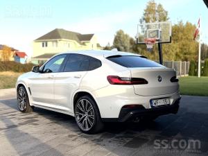 White BMW X4 2021 in Riga, with an engine capacity of 3.00 L and mileage of 80 thousand km for 35300 €, photo 4 on AUTOMOTO.COM.LV