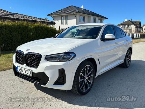 Balts BMW X4 2022 Tallina, ar dzinēja tilpumu 2.00 L un nobraukumu 37 tūkst. km par 51600 €, foto 1 vietnē AUTOMOTO.COM.LV