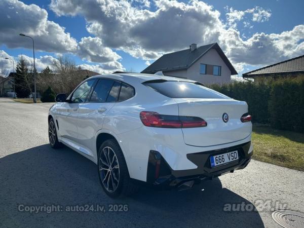 Balts BMW X4 2022 Tallina, ar dzinēja tilpumu 2.00 L un nobraukumu 37 tūkst. km par 51600 €, foto 4 vietnē AUTOMOTO.COM.LV