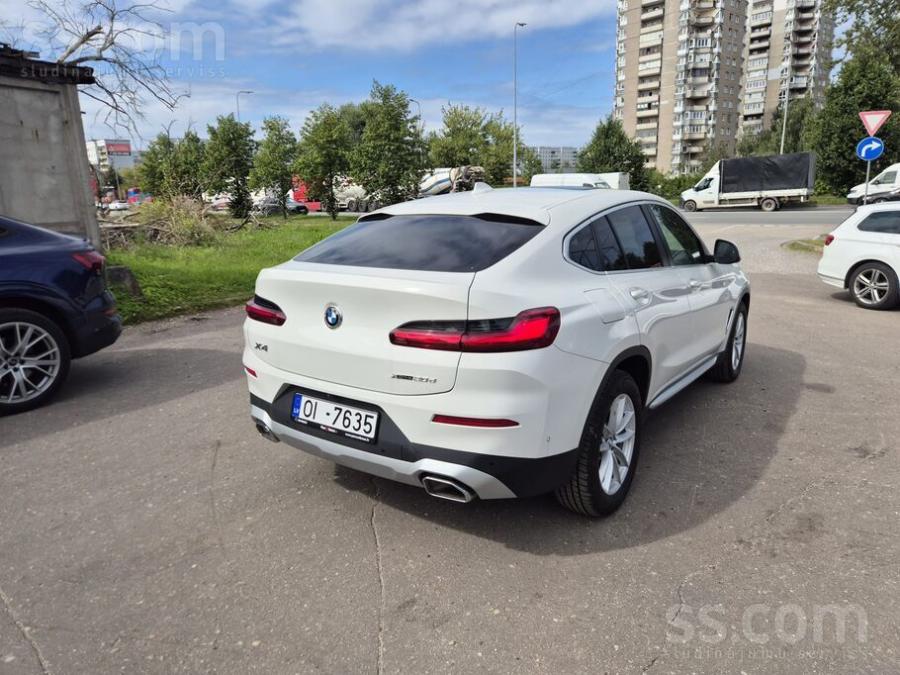 Balts BMW X4 2022 Rīga, ar dzinēja tilpumu 2.00 L un nobraukumu 144 tūkst. km par 34990 €, foto 7 vietnē AUTOMOTO.COM.LV